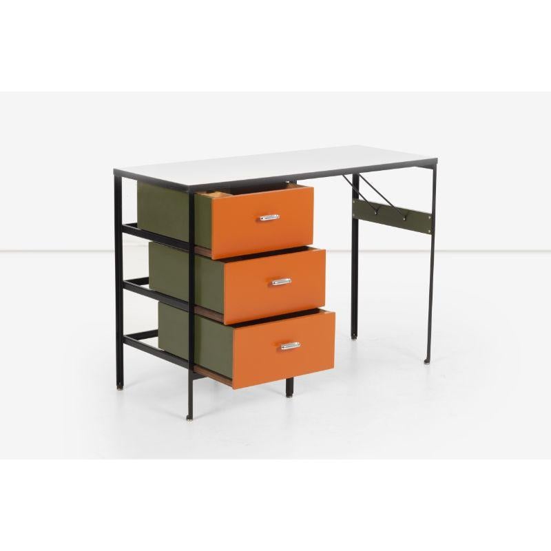 George Nelson for Herman Miller Steelframe Desk For Sale at 1stDibs