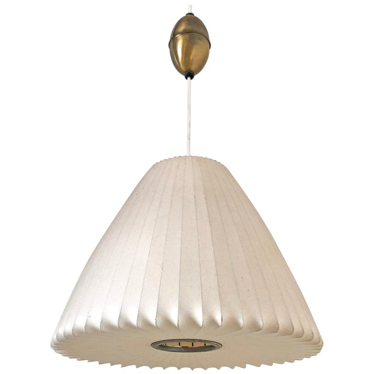 George Nelson for Howard Miller Bell Pendant Bubble Lamp at 1stDibs ...