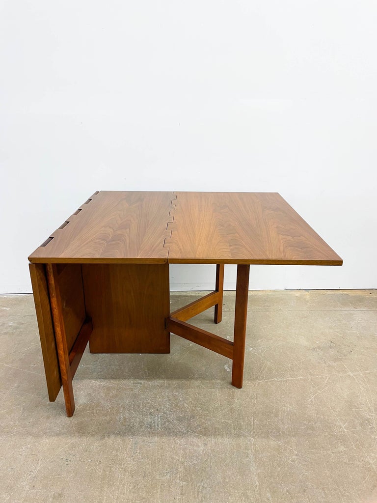 George Nelson Gate Leg Dining Table For Sale at 1stDibs