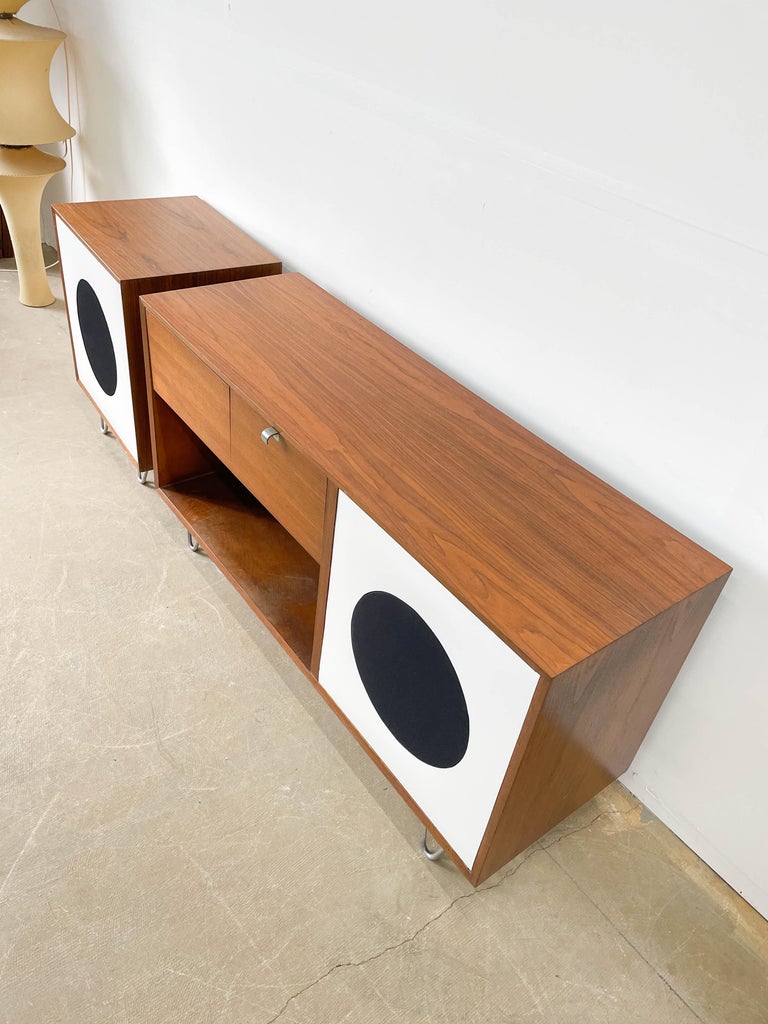 George Nelson Hifi Cabinet with Satellite Speaker at 1stDibs