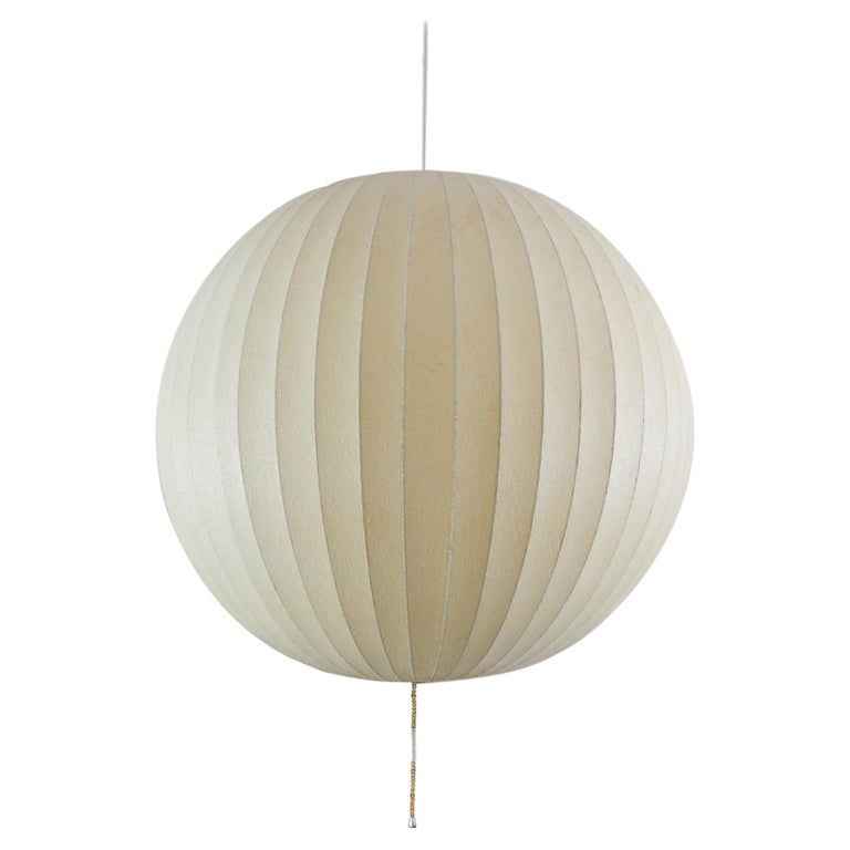 George Nelson Large Bubble Pendant Light at 1stDibs