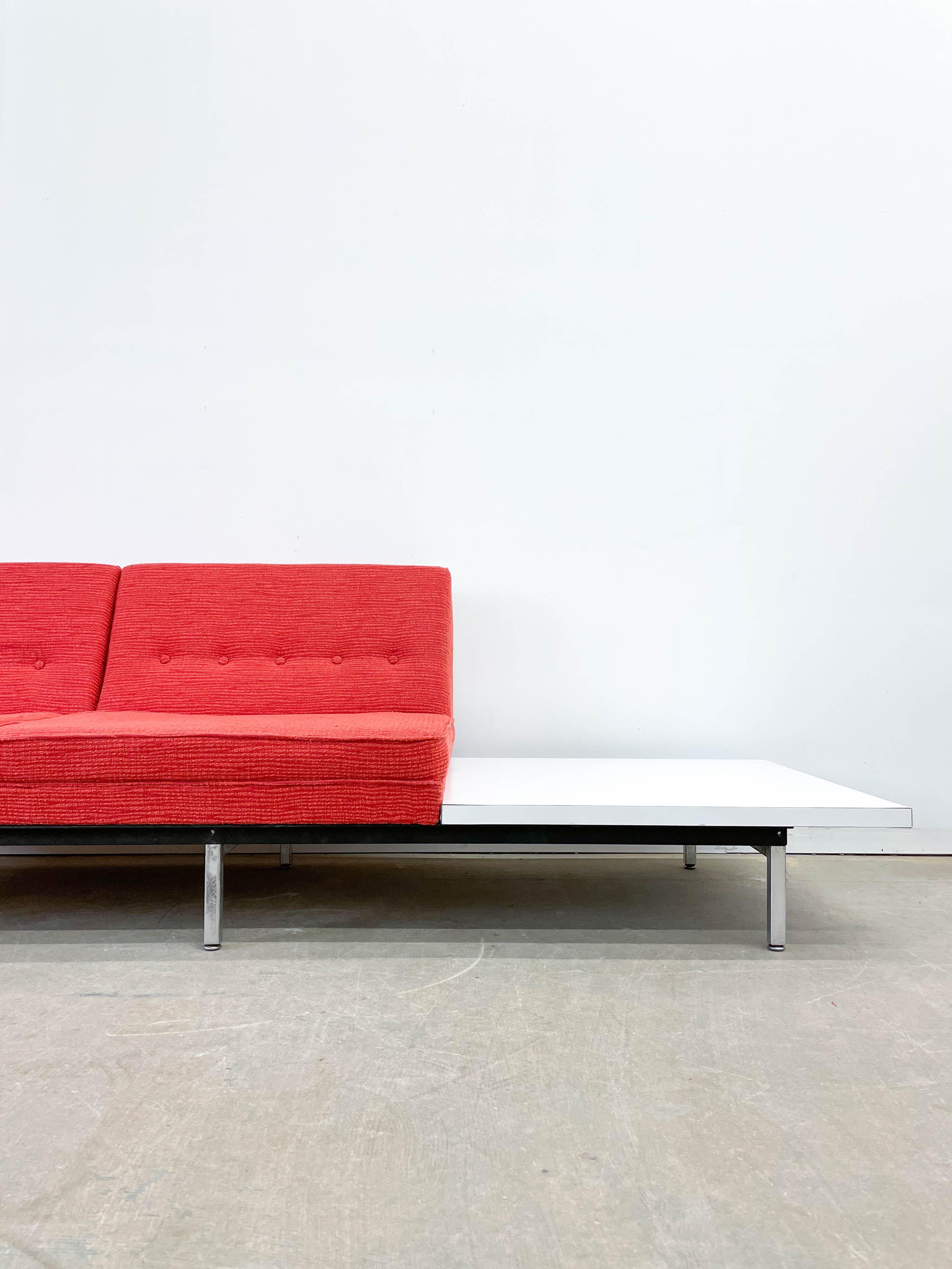 George Nelson Modular Sofa with Table For Sale at 1stDibs