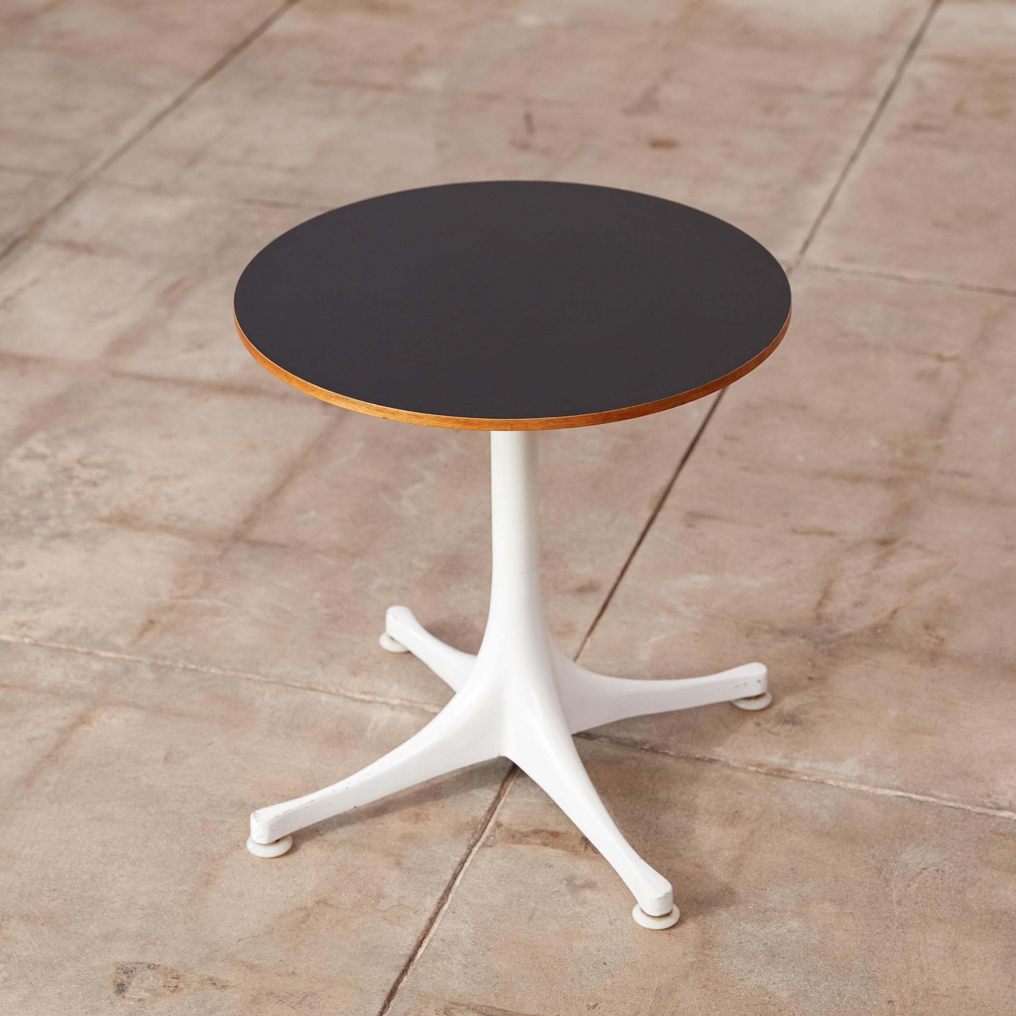 George Nelson Pedestal Side Table for Herman Miller at 1stDibs