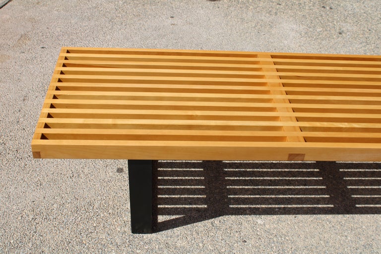 George Nelson Platform Bench For Sale at 1stDibs