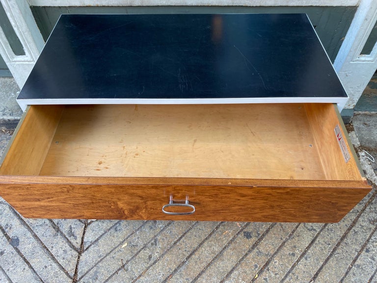 George Nelson Steel Frame Cabinet For Sale at 1stDibs