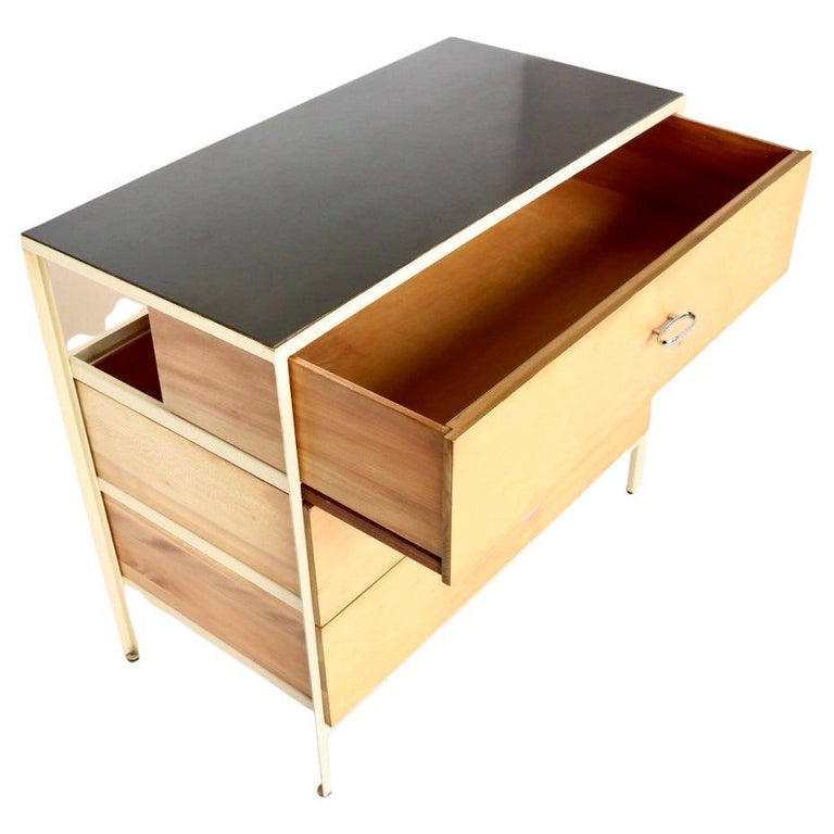 George Nelson Steel Frame Chest Of Drawers for Herman Miller For Sale ...