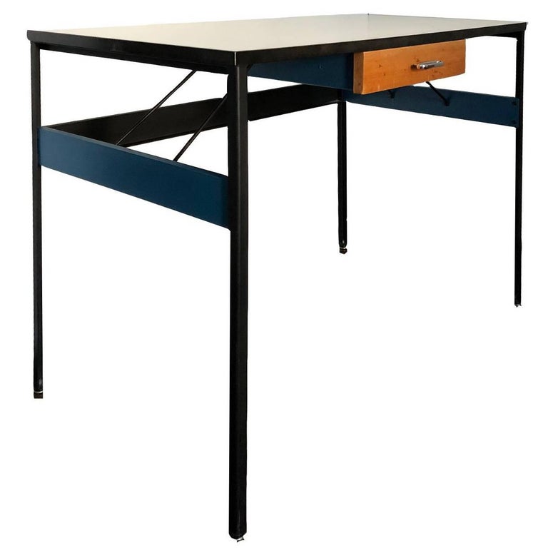 George Nelson Steelframe Desk for Herman Miller at 1stDibs
