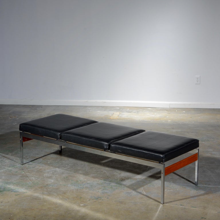 George Nelson Style Bench For Sale at 1stDibs