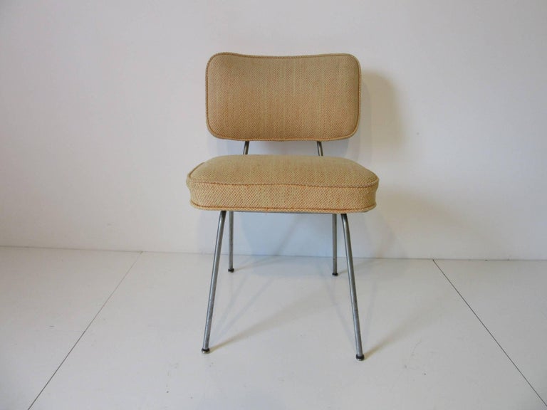 George Nelson Tubular Dining Chairs at 1stDibs