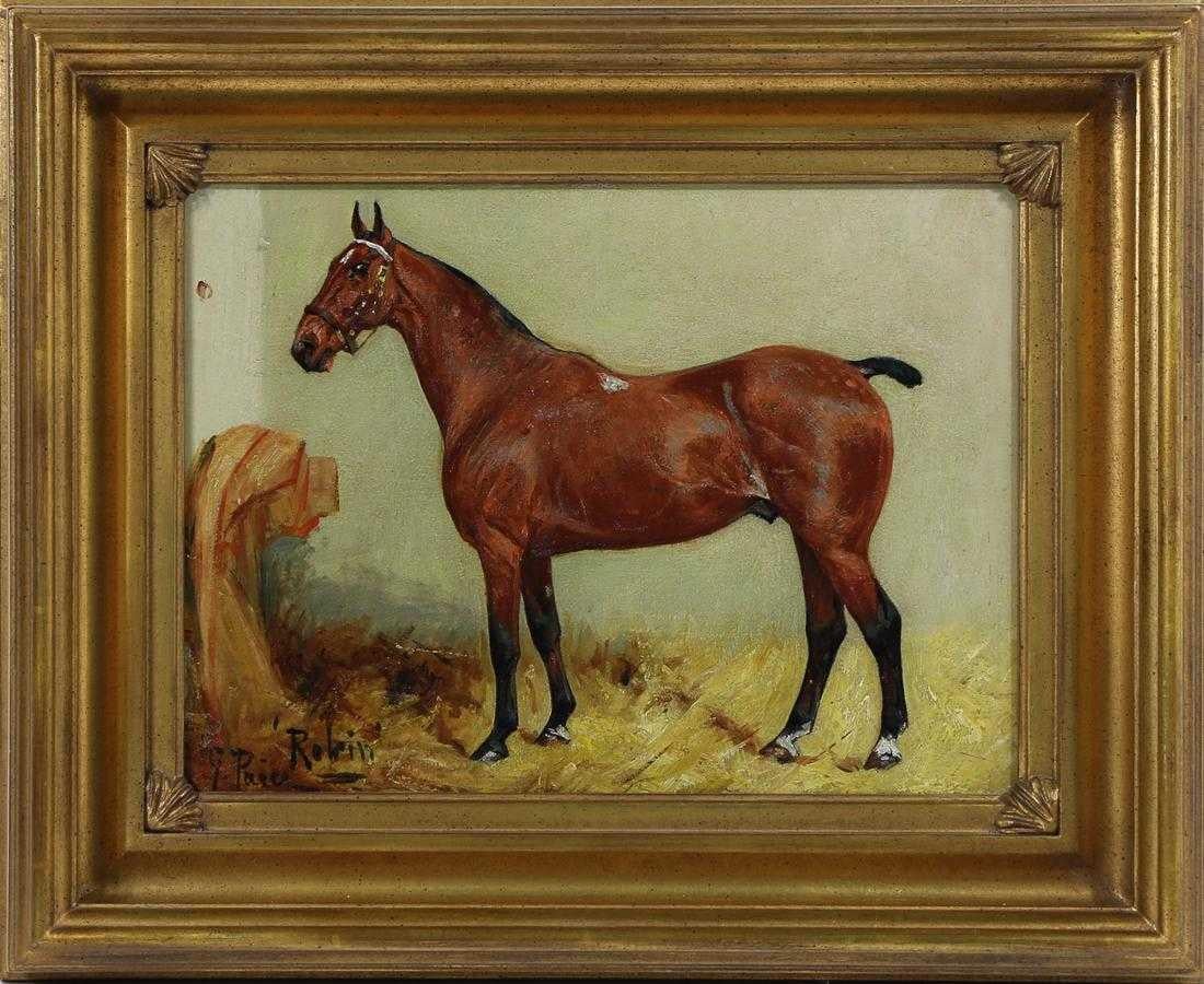 George Paice - George Paice 'Robin' Equestrian Horse Painting at ...