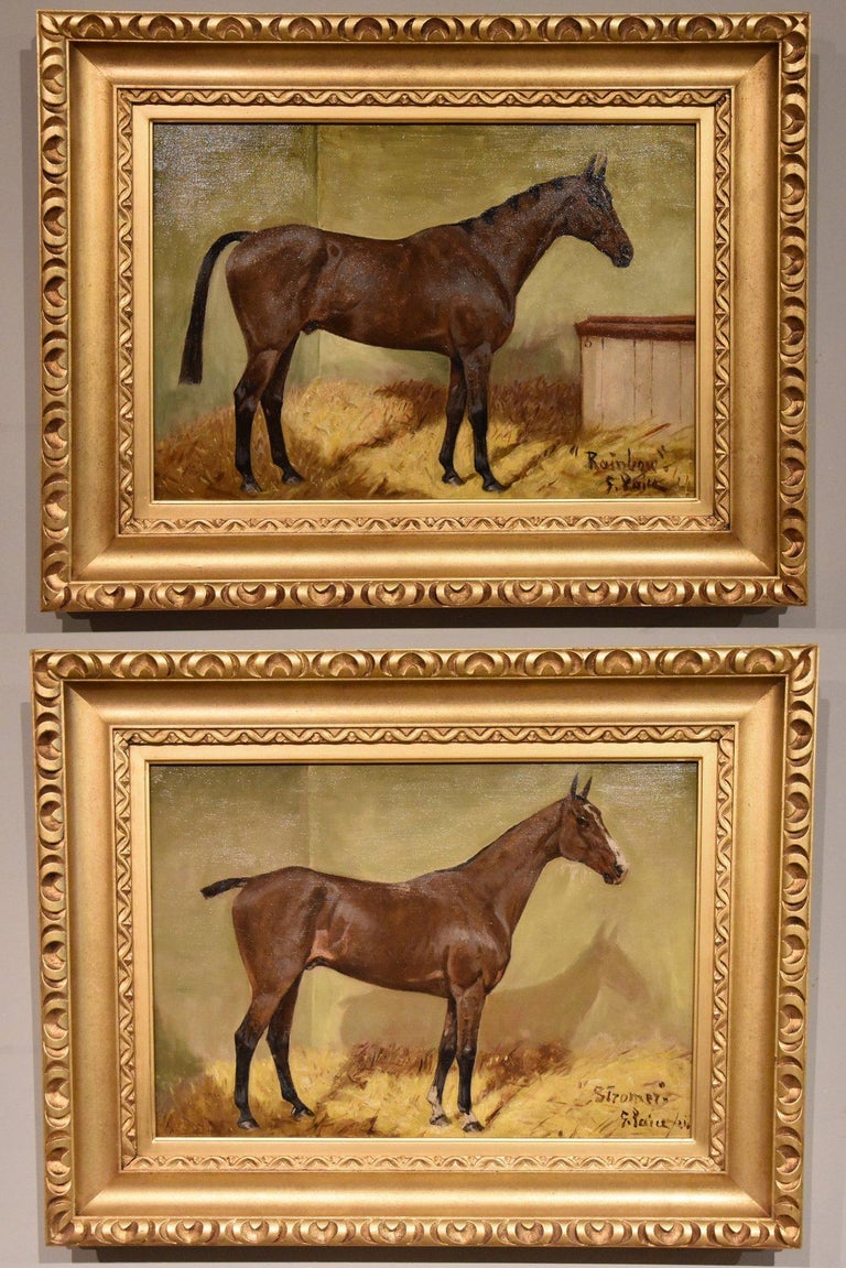 George Paice - Oil Painting by George Paice "Rainbow" and "Stromer" For ...