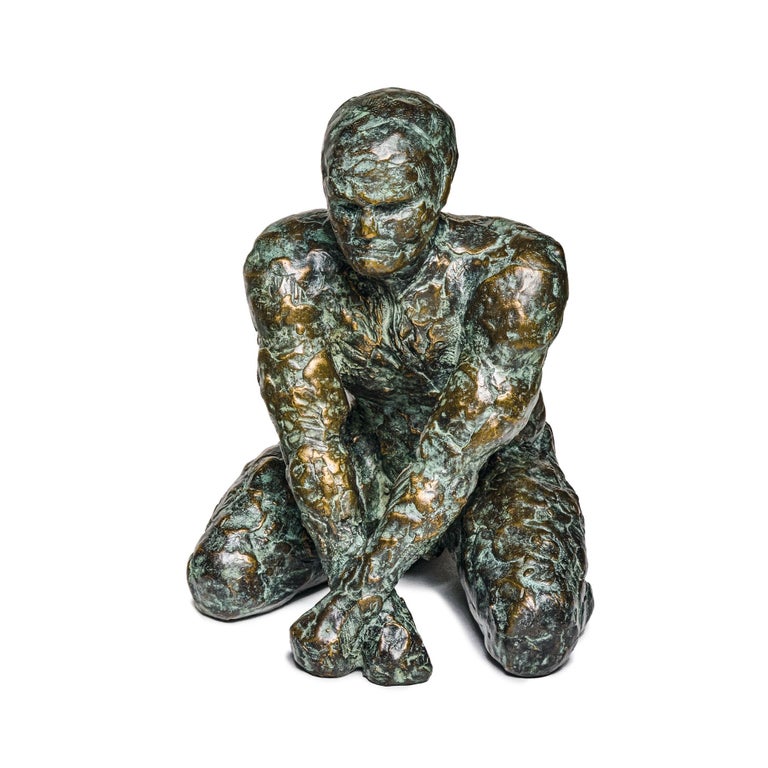 George Petrides - Ajitto, Green/Brown finish, 2021 For Sale at 1stDibs