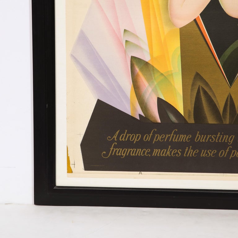 George Petty - DeVilbiss Purfume Art Deco Poster by George Petty for ...