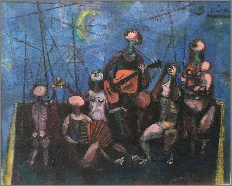 George Ratkai - ROOFTOP SERENADE at 1stdibs