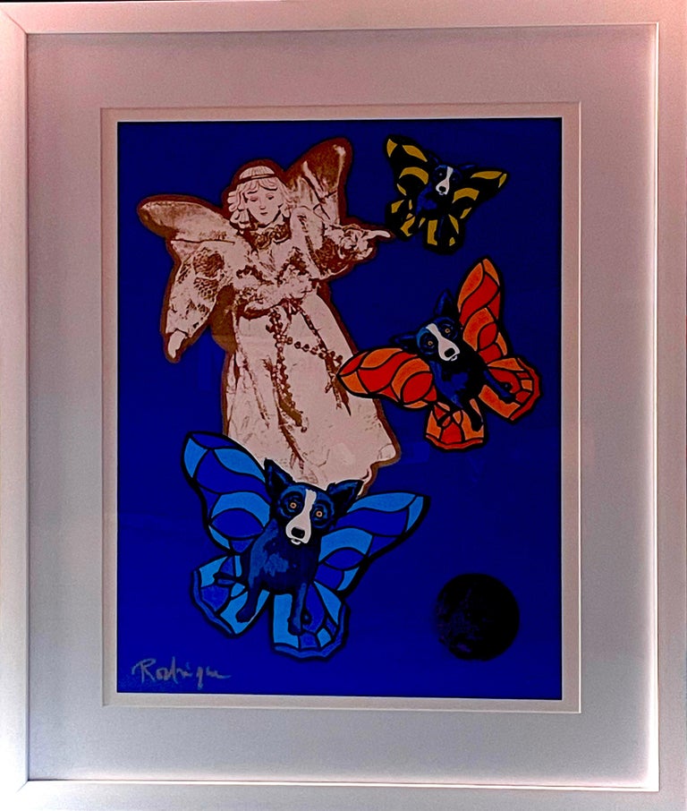 George Rodrigue - "Angel Baby" For Sale at 1stDibs