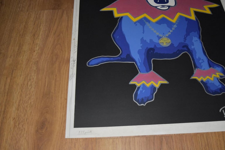 George Rodrigue - Blue Dog "Original - Party Animal - Black - Concept ...