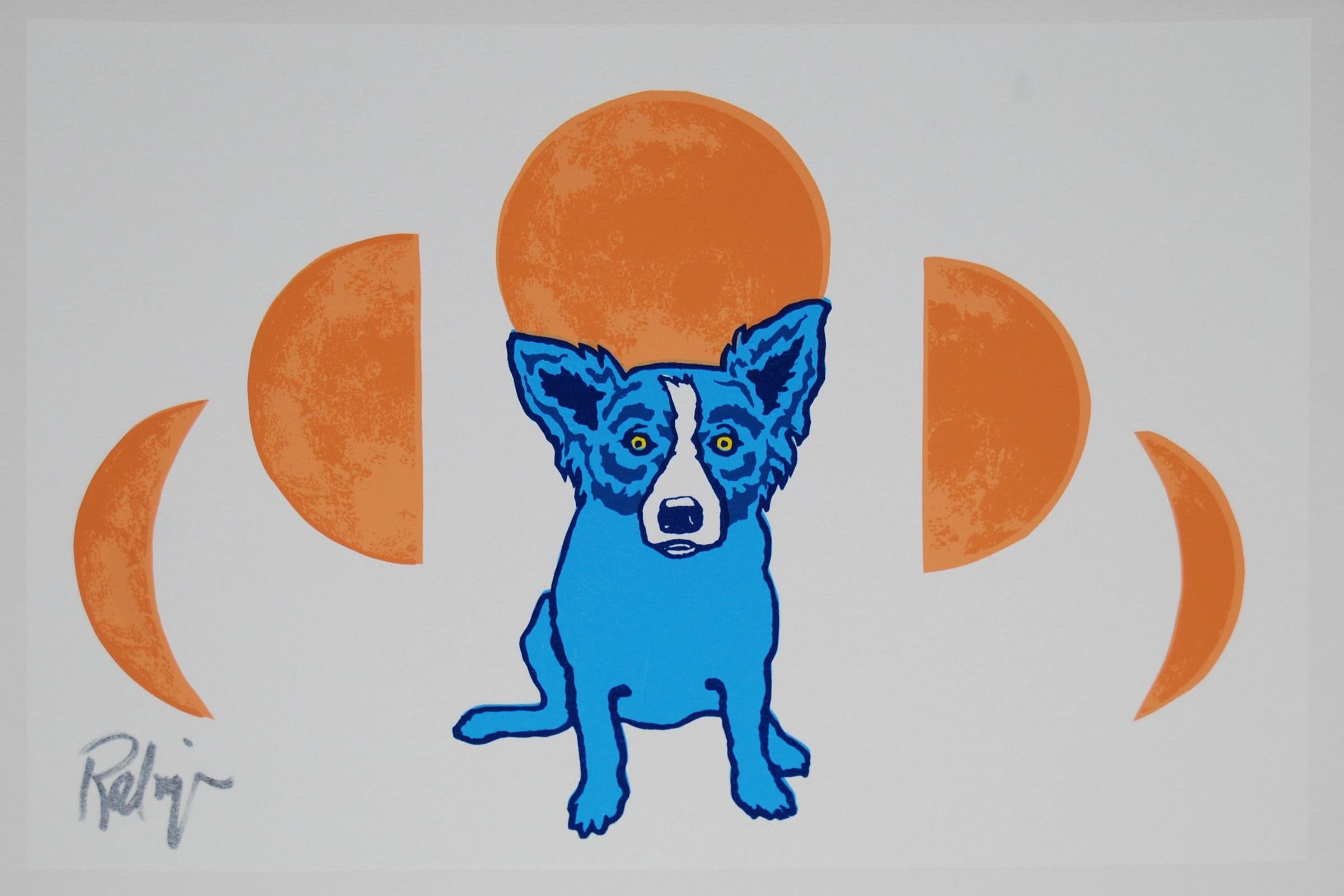 George Rodrigue Blue Phases - For Sale on 1stDibs
