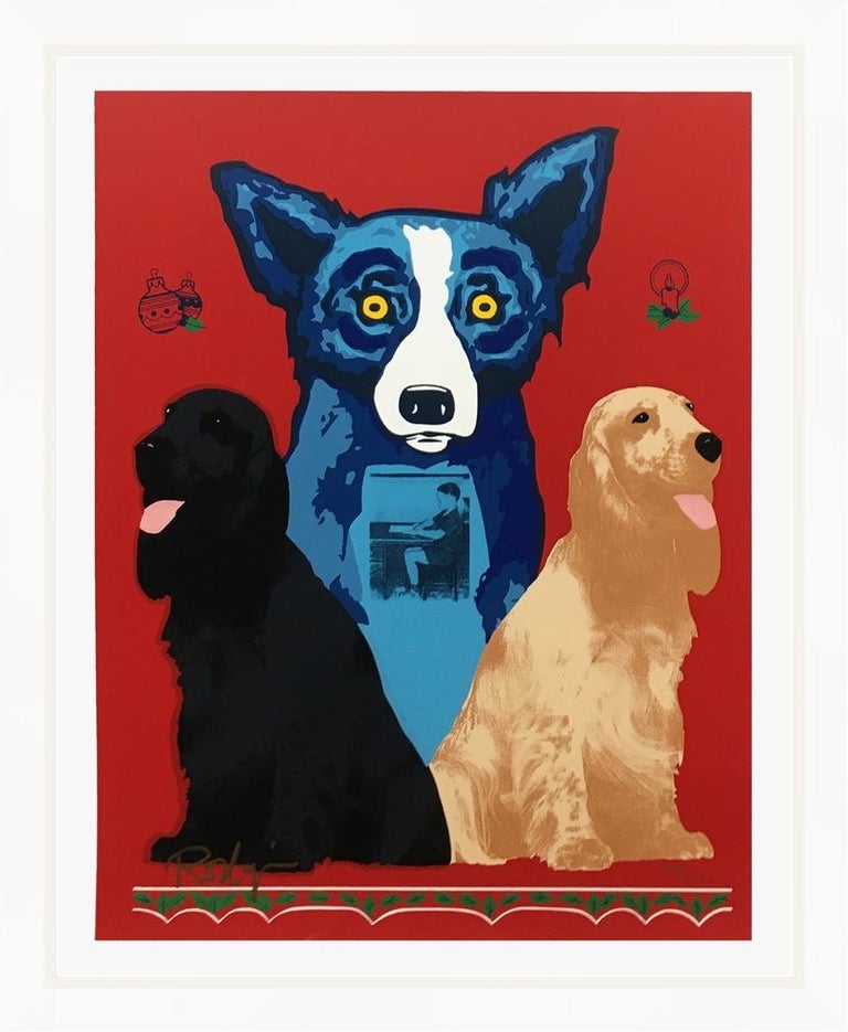 George Rodrigue - GEORGE'S SWEET INSPIRATIONS (BLUE DOG) at 1stDibs