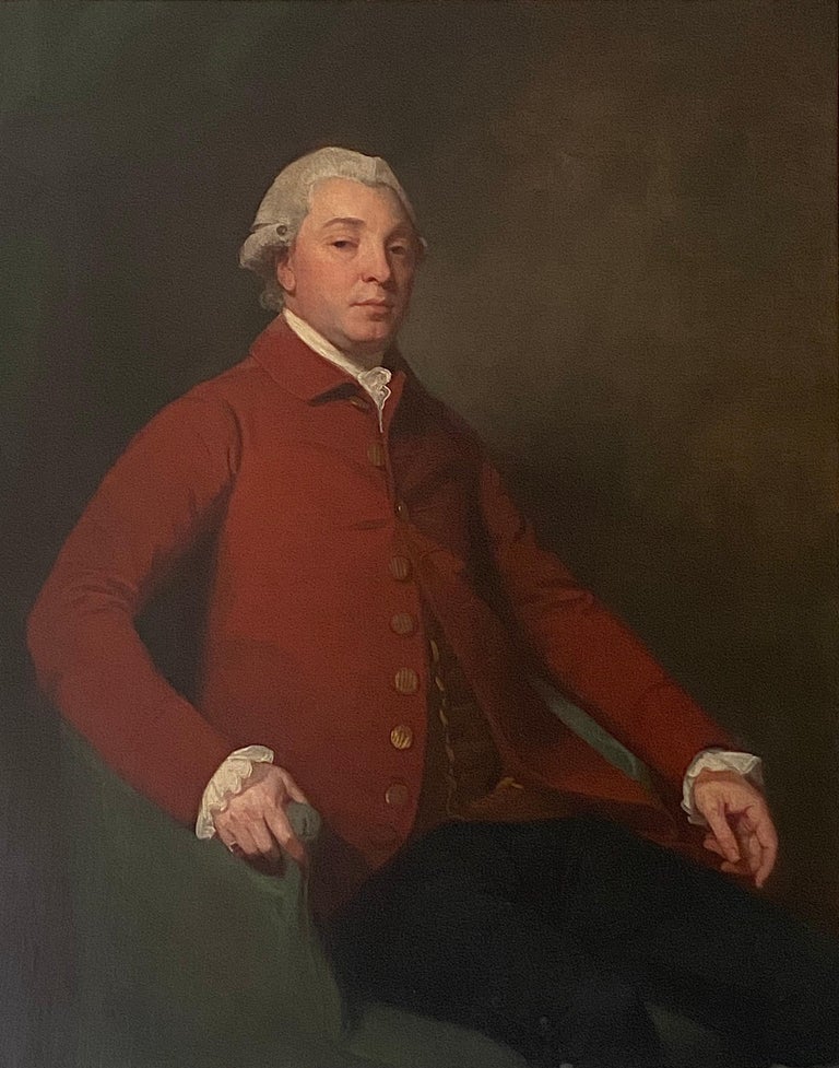 George Romney - 18th century Portrait of a Gentleman at 1stDibs