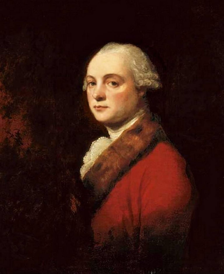 George Romney - Portrait of John Kenwich, Jr. For Sale at 1stDibs