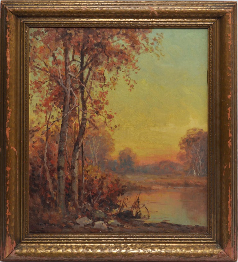 George Schultz - Sunset Landscape by George Schultz at 1stDibs