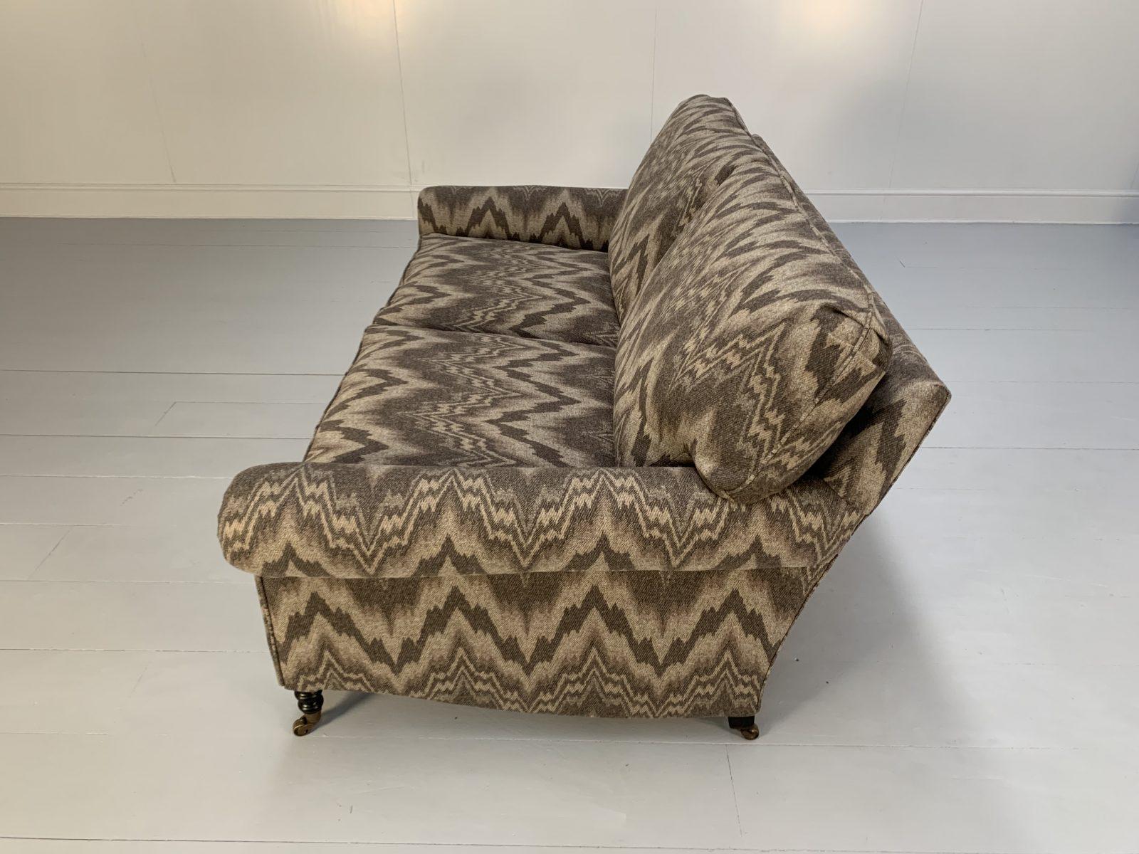 George Smith “Signature” Sofa – Large 2.5-Seat – In Zoffany “Malvern ...