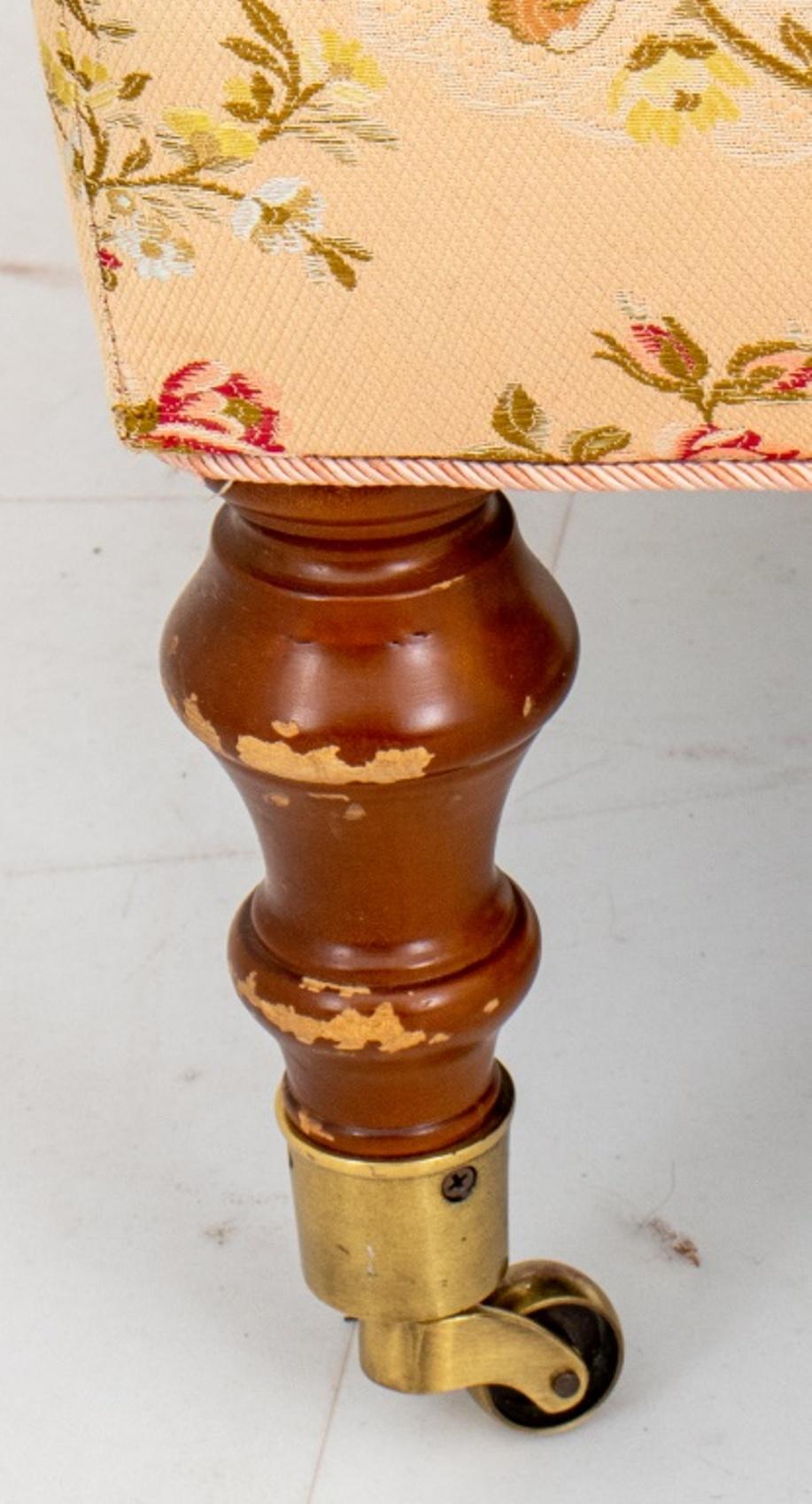 George Smith Style Slipper Chairs, Pair For Sale at 1stDibs