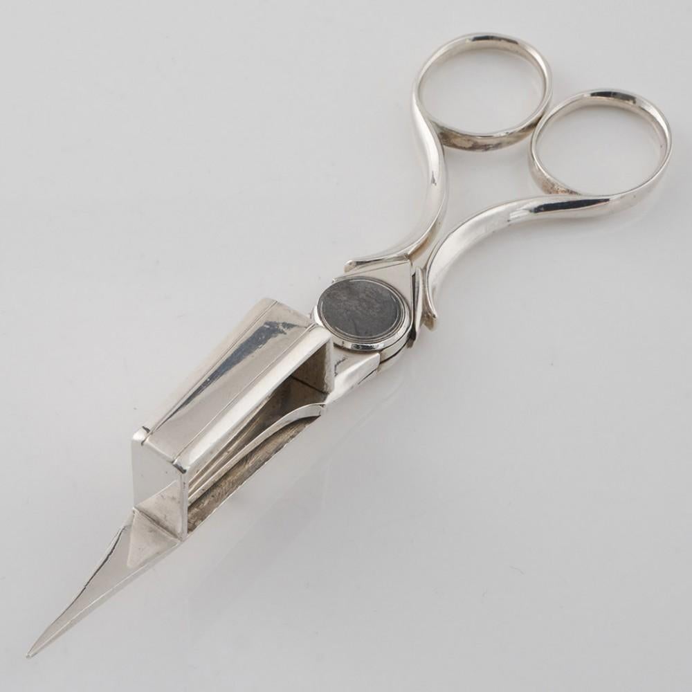 George Unite Sterling Silver Wick Trimmer Birmingham 1838 For Sale at ...