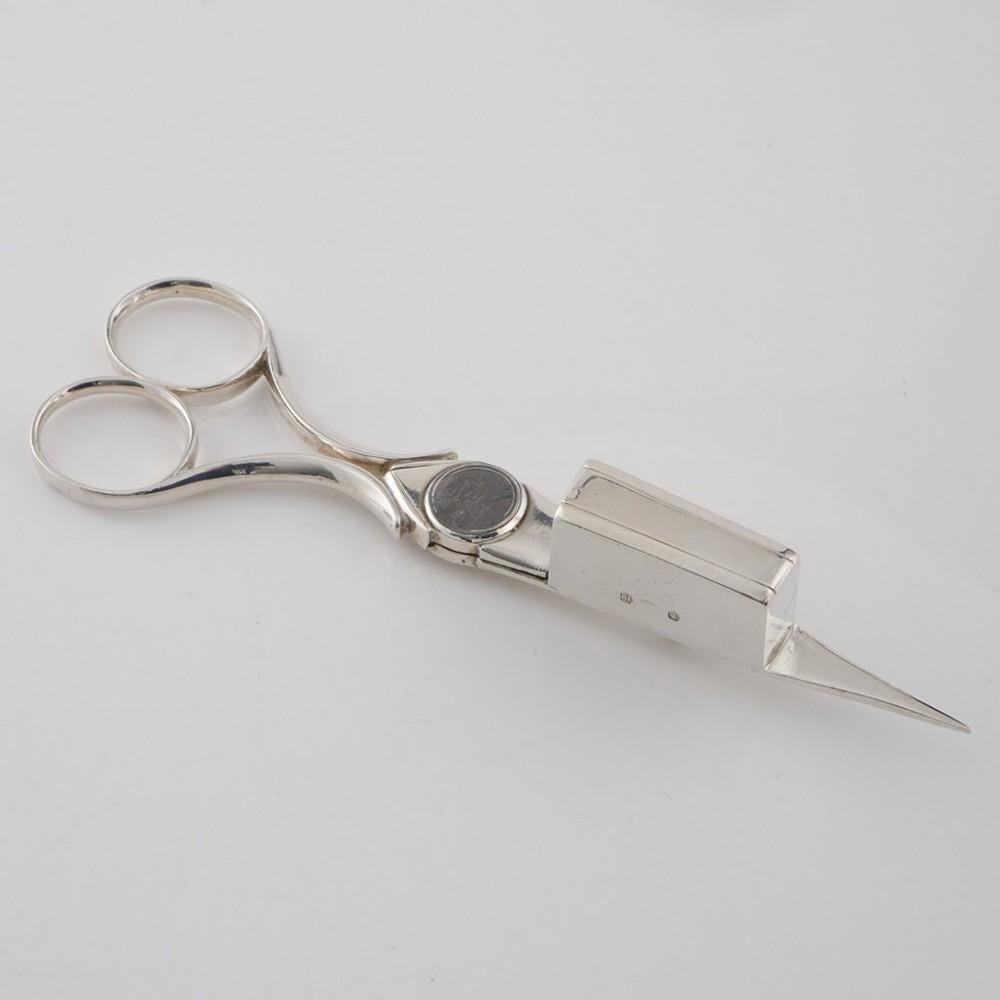 George Unite Sterling Silver Wick Trimmer Birmingham 1838 For Sale at ...