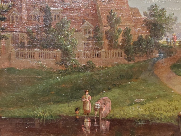 George Vincent - George Vincent Panoramic Landscape painting of the ...