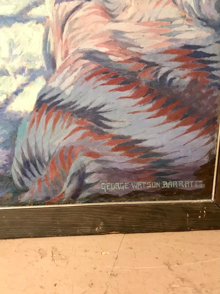 Painting by George Watson Barratt "The Dream" For Sale at 1stDibs