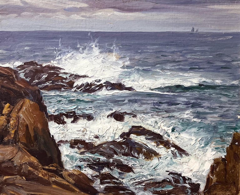 George William Sotter - Untitled (Rocky Coast) For Sale at 1stDibs