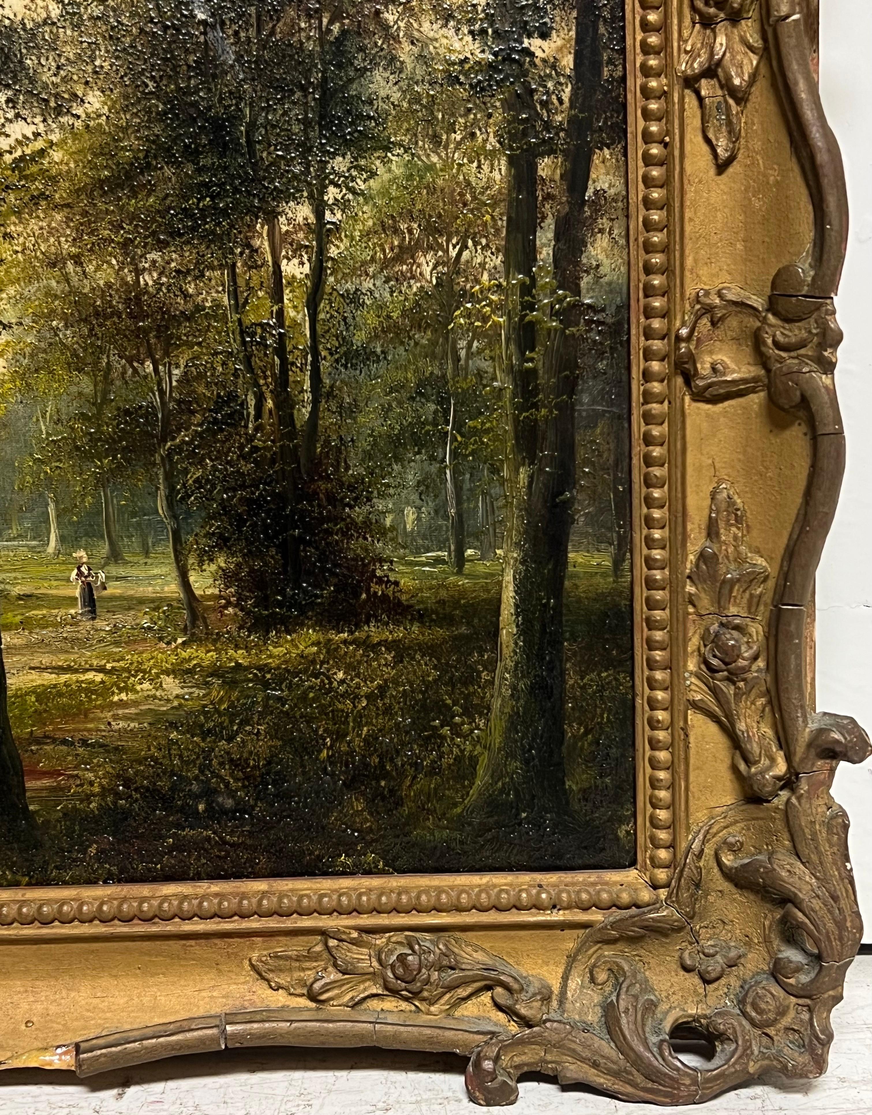 GEORGE WILLIS-PRYCE - Antique English Signed Oil Painting Figure ...