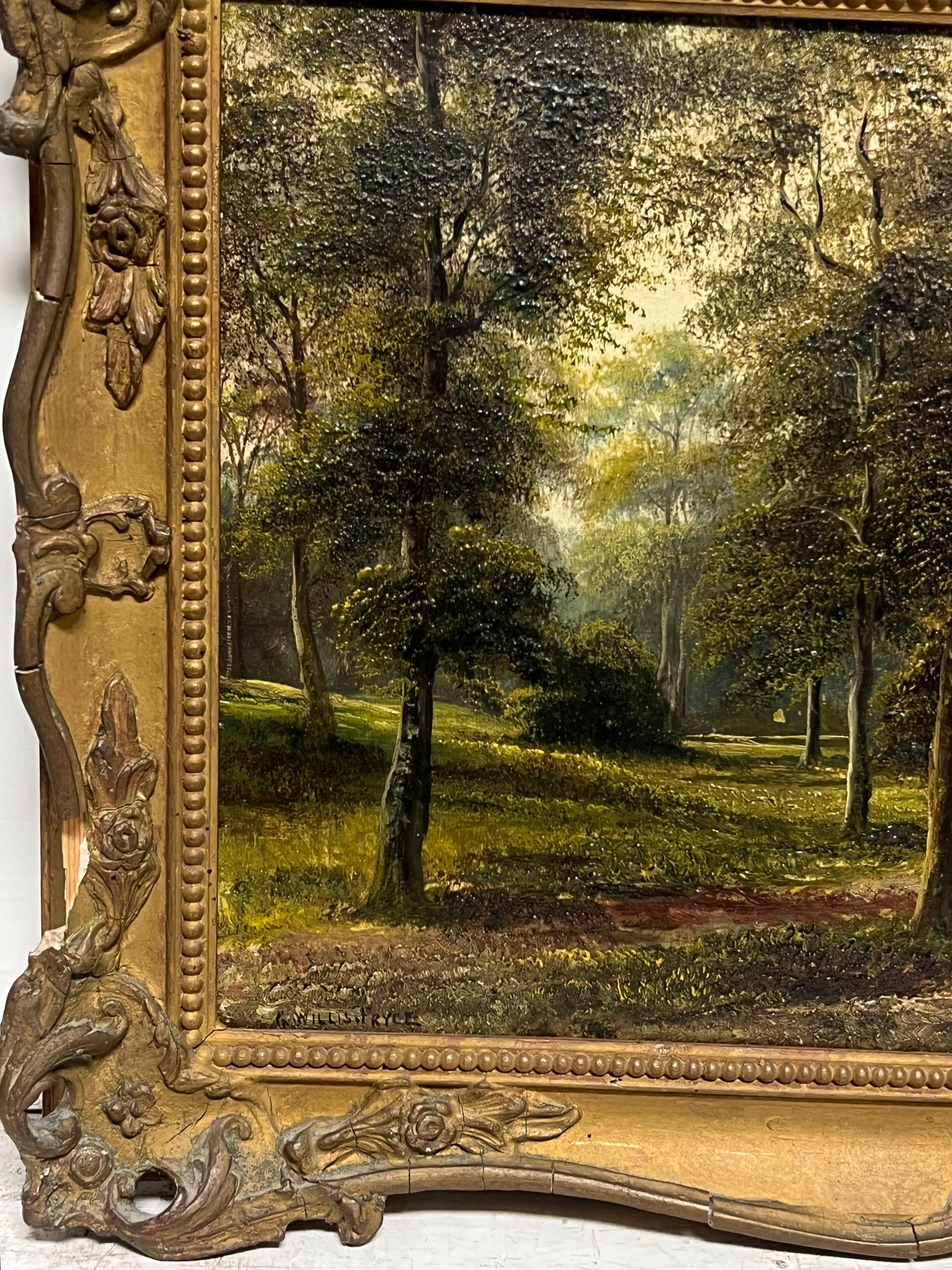 GEORGE WILLIS-PRYCE - Antique English Signed Oil Painting Figure ...