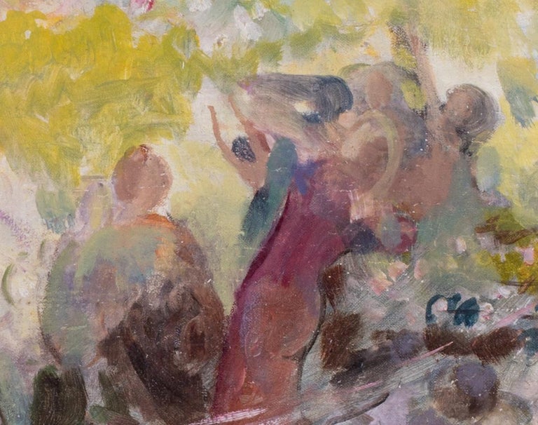 Georges Antoine Rochegrosse - Rochegrosse, 19th Century, a triptych of ...