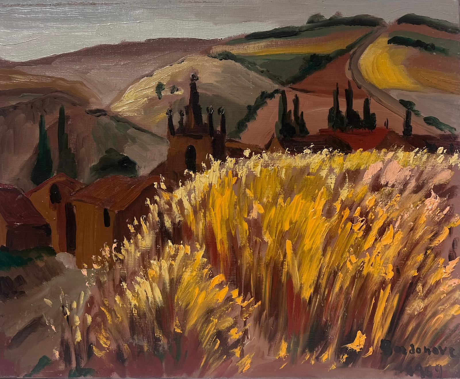 Georges Bordonove - Contemporary French Impressionist Oil Golden ...