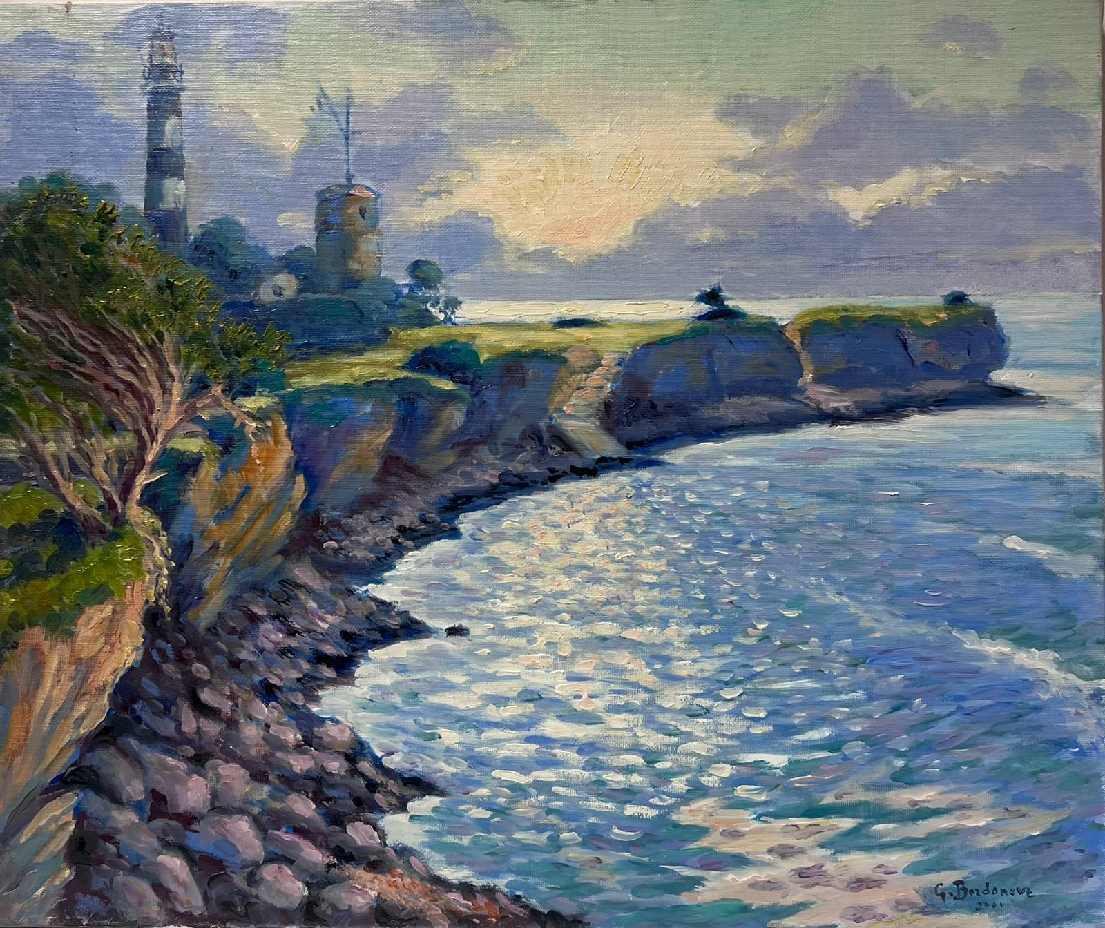 Georges Bordonove - Contemporary French Impressionist Oil Sunshine on ...