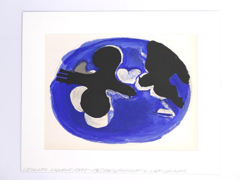 Georges Braque - Birds - Original Lithograph by Georges Braque - 1955 ...