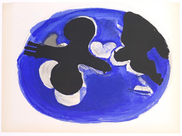 Georges Braque - Birds - Original Lithograph by Georges Braque - 1955 ...