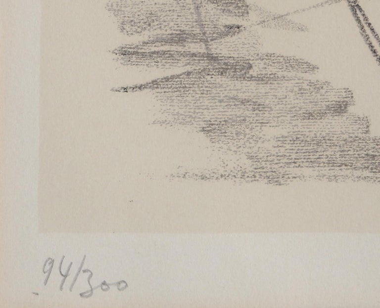 Papier Colle II, Cubist Composition by Georges Braque 1963 For Sale at ...