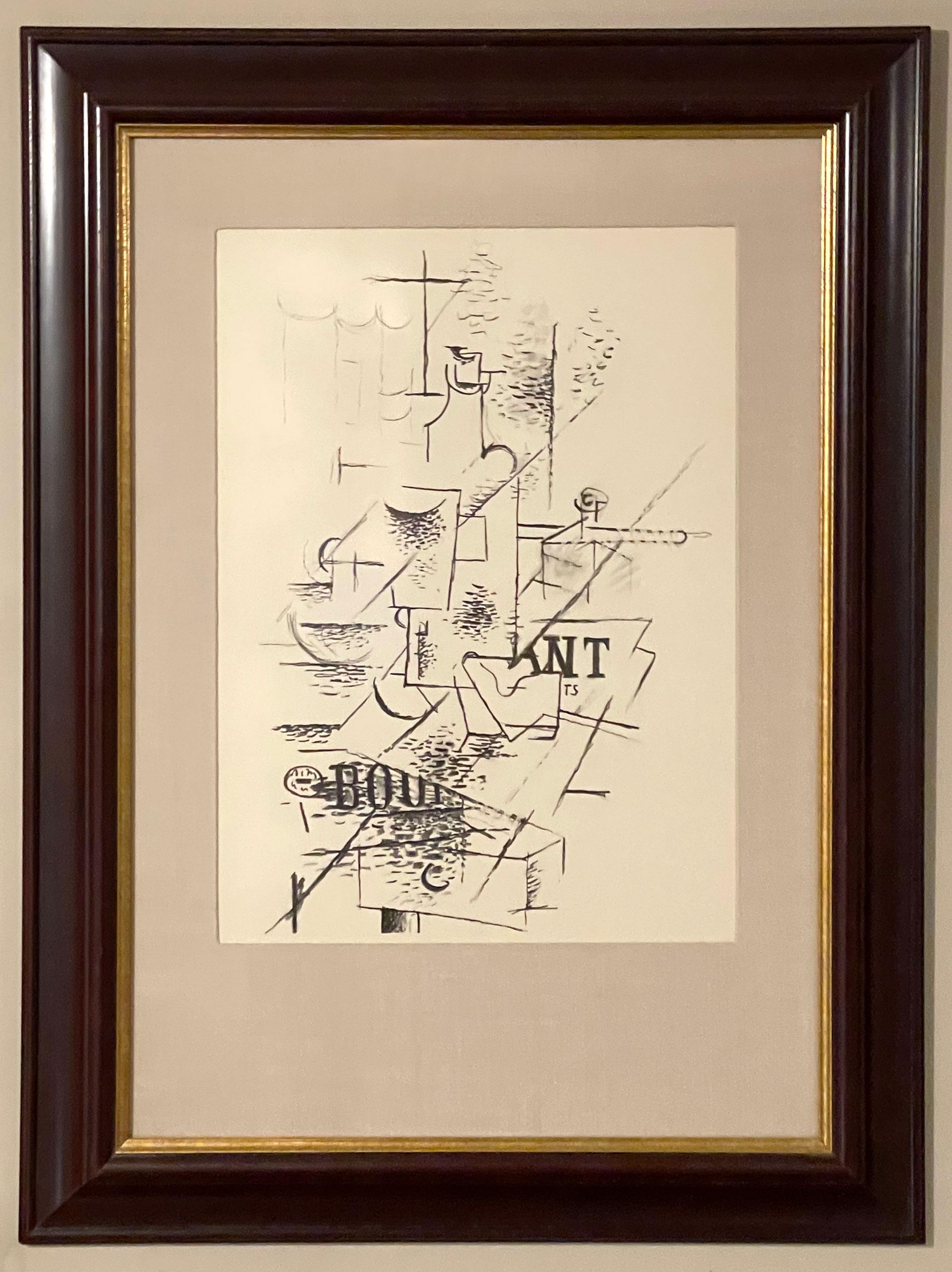 Georges Braque - Théogonie I - Original Etching by Georges Braque ...