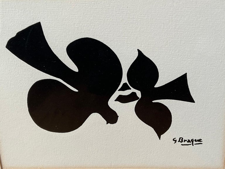 Georges Braque - "Two Doves in Flight" Silscreen by George Braque at ...