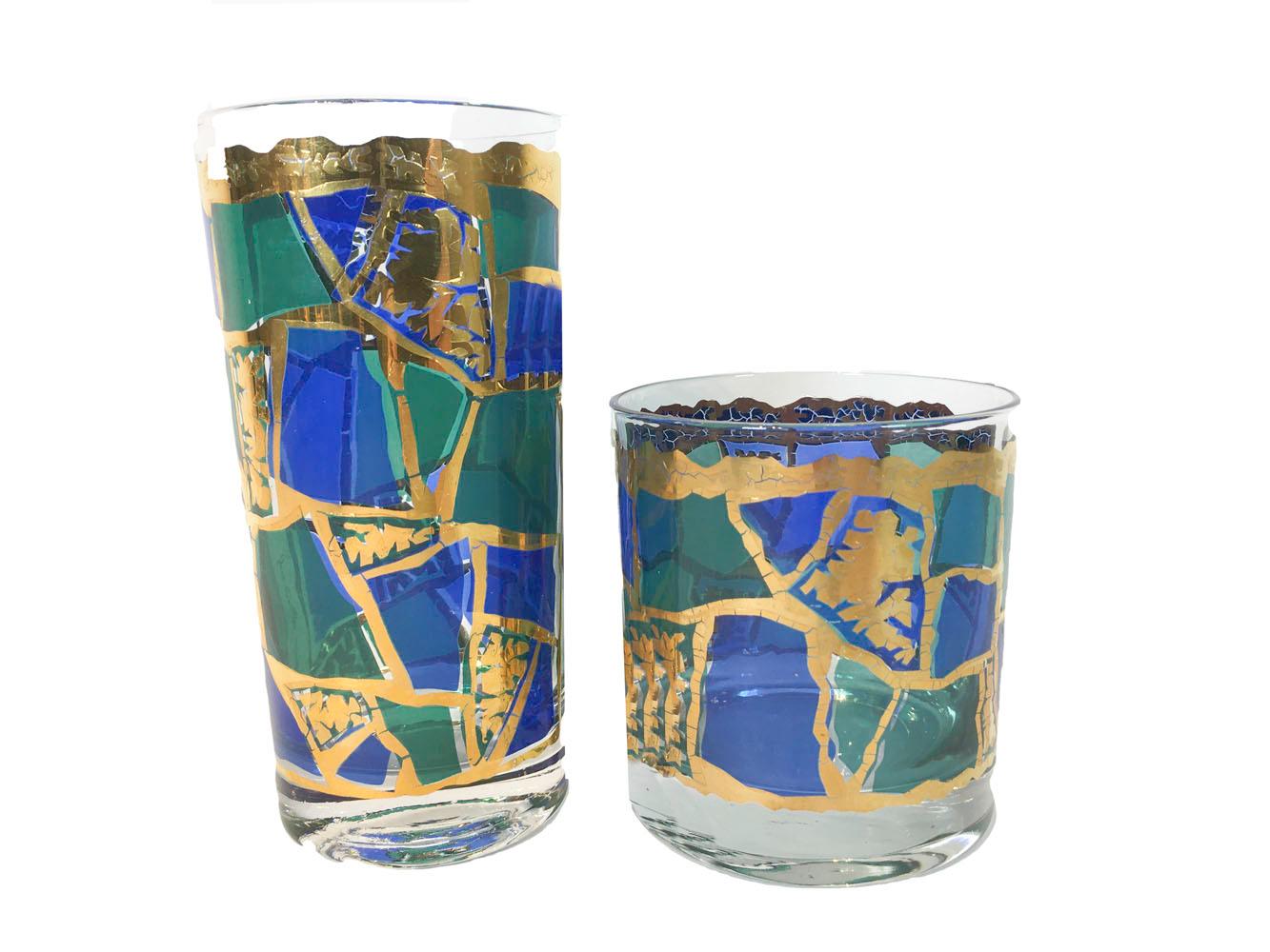 Georges Briard "Europa" Pattern Barware, 16 Pieces at 1stDibs | georges ...