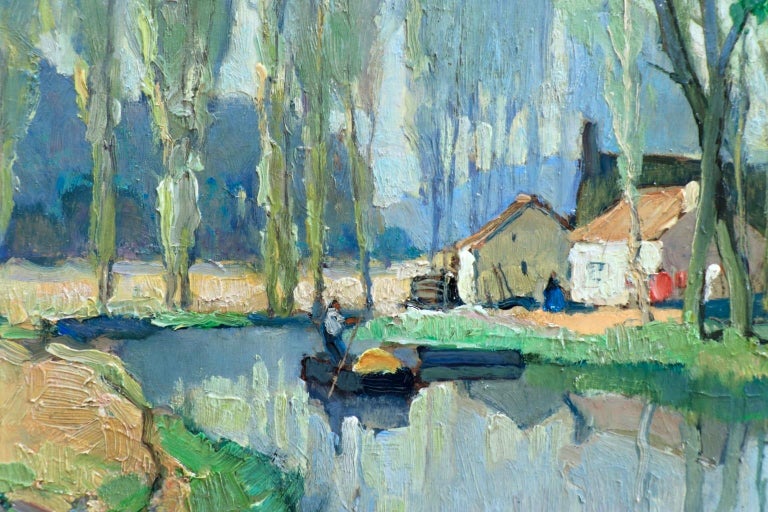 Georges Charles Robin - Printemps sur le Fusain - Environs de Chateau ...