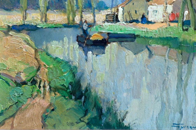 Georges Charles Robin - Printemps sur le Fusain - Environs de Chateau ...