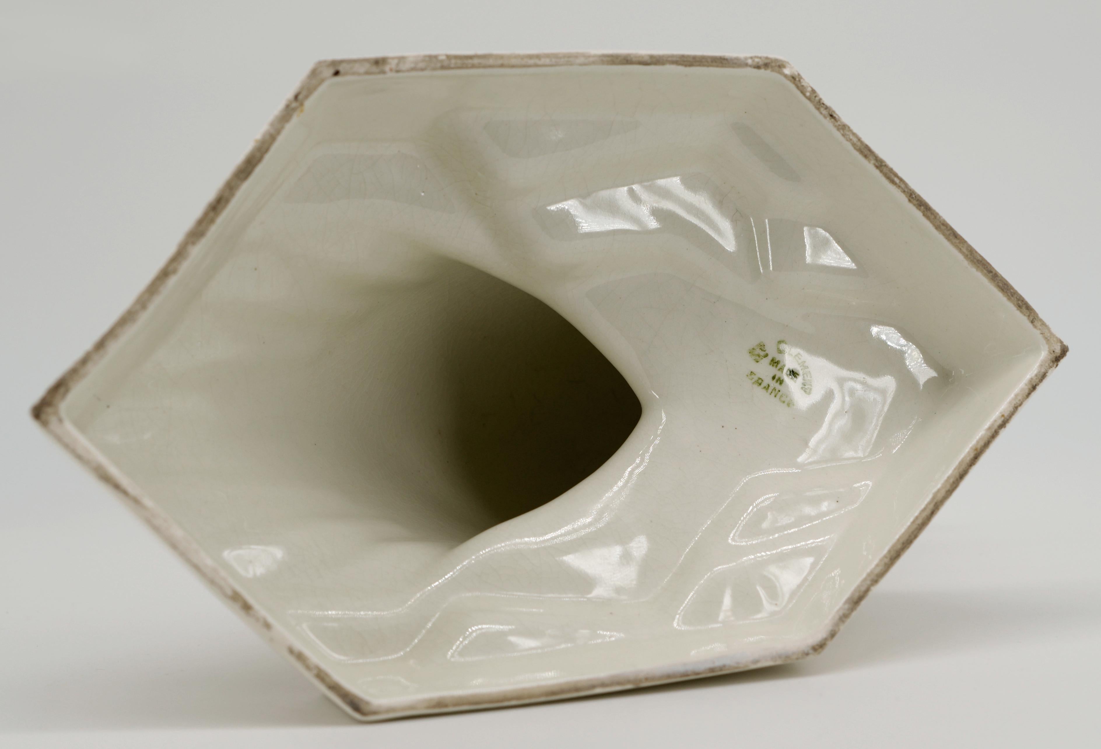 Georges Conde French Art Deco Ceramic Goose, 1930 For Sale at 1stDibs