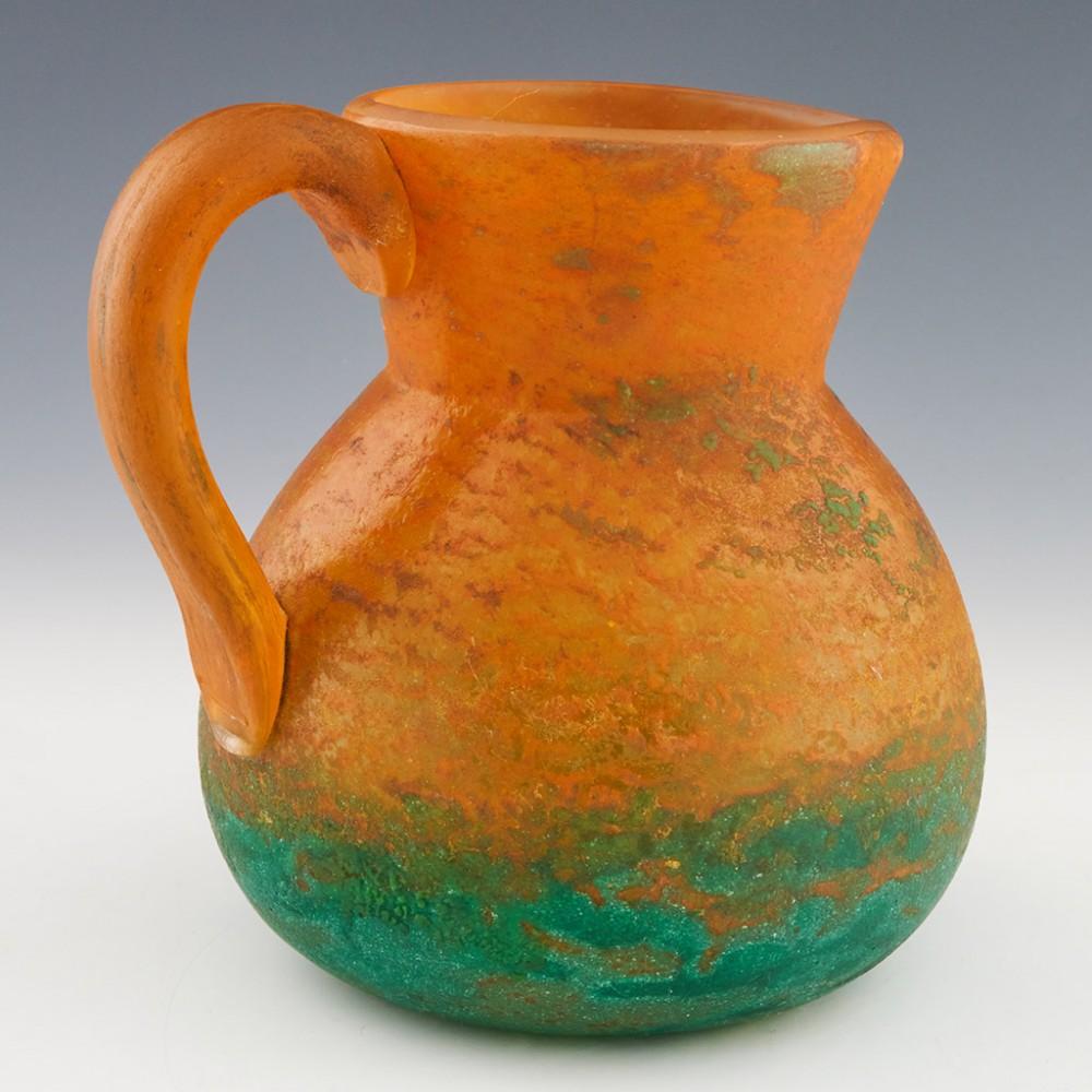 Georges De Feure Designed Glass Pitcher c1910 For Sale at 1stDibs