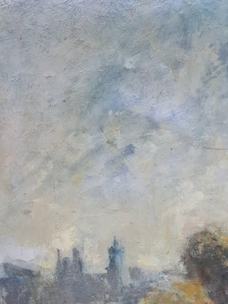 Georges Dominique Rouault - Le Pont Neuf, Paris, Mid Century Oil on ...