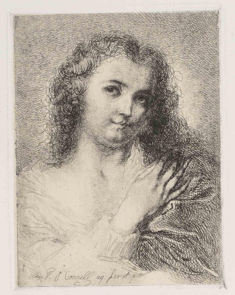 Georges Emile Capon - Self Portrait - Original Etching by Frédérique ...