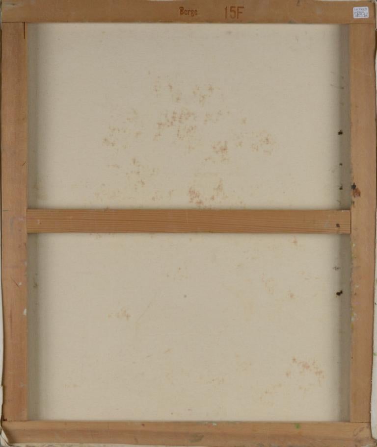 Georges Gerald - Bouquet of flower, original oil on canvas, French ...